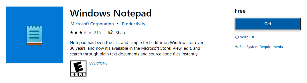 Notepad Updates in Microsoft Store – Gilbert Computer Repair Service Blog